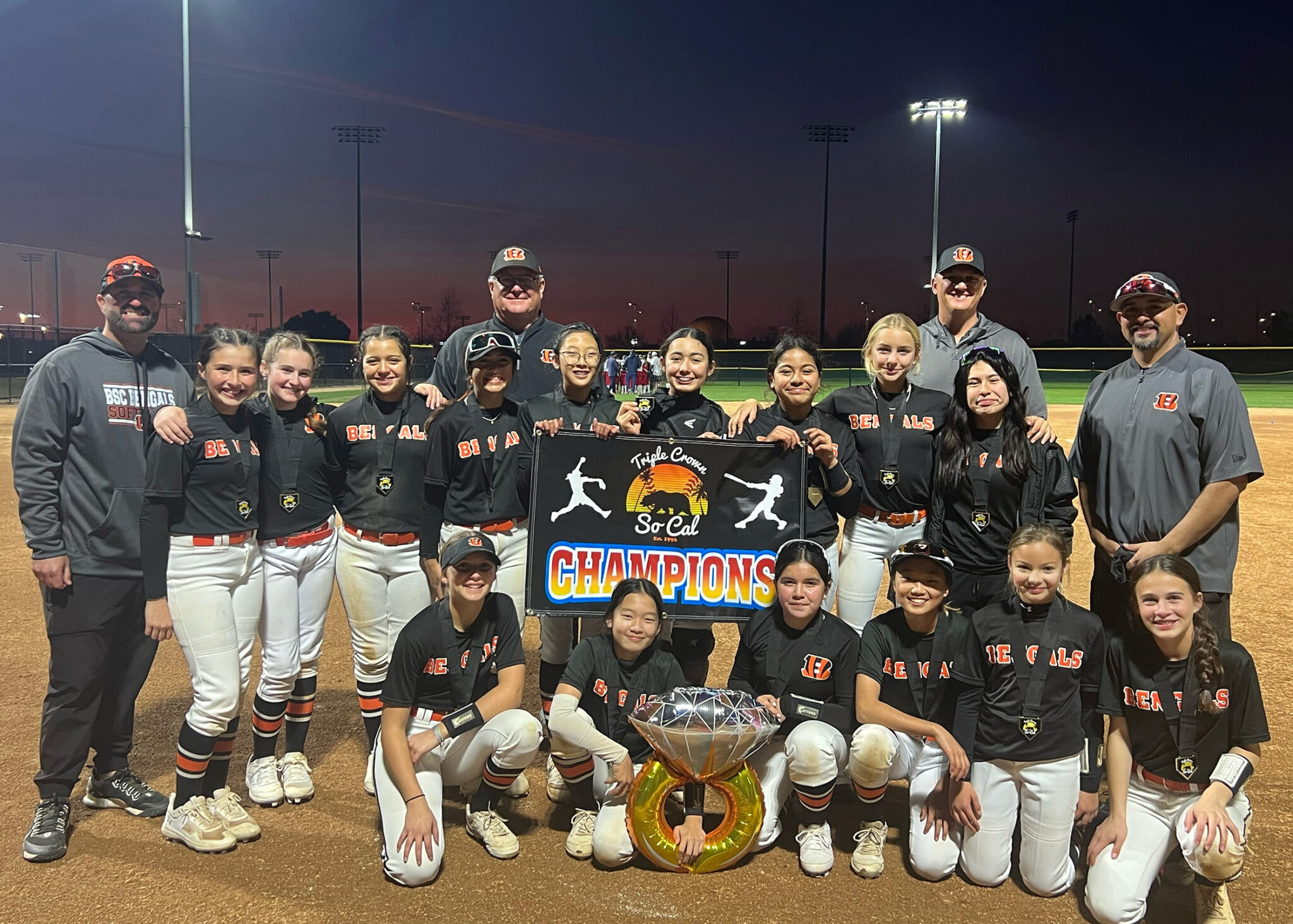 Bengals CKM – OC Coastal Classic Champions – Briggs Softball Club – Bengals